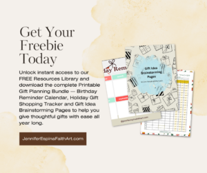Free Printable Gift Planning Bundle to Make Every Celebration Stress ...